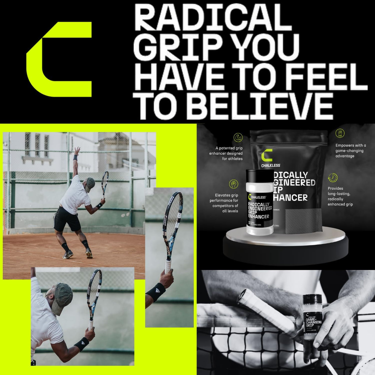 Chalkless Radically Engineered Grip Enhancer 8g – Golf Store Outlet